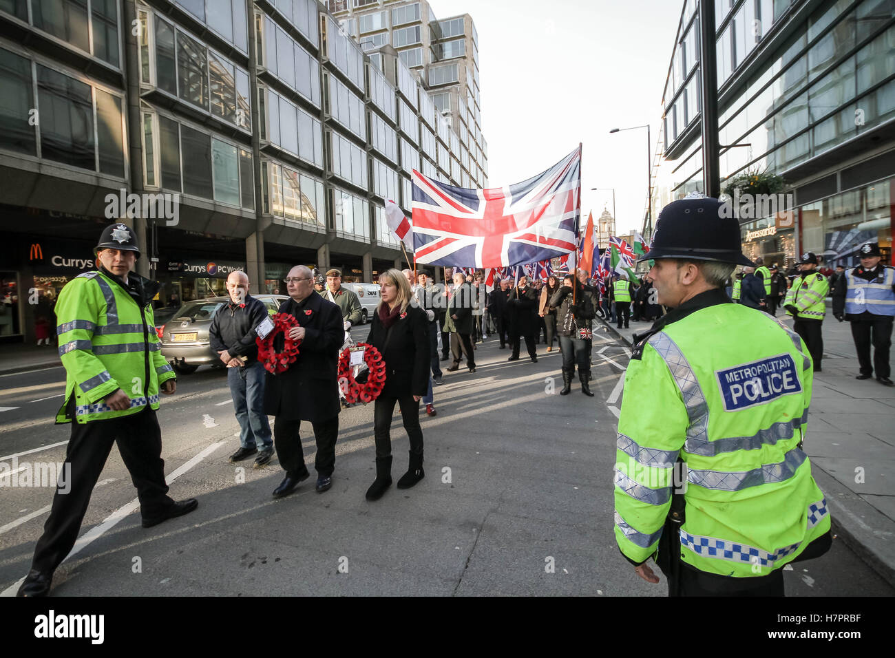 British far-right organisation: The National Front (NF) hold their ...