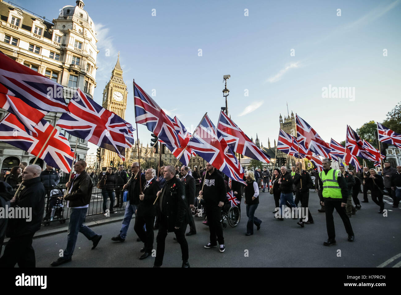 British far-right organisation: The National Front (NF) hold their ...