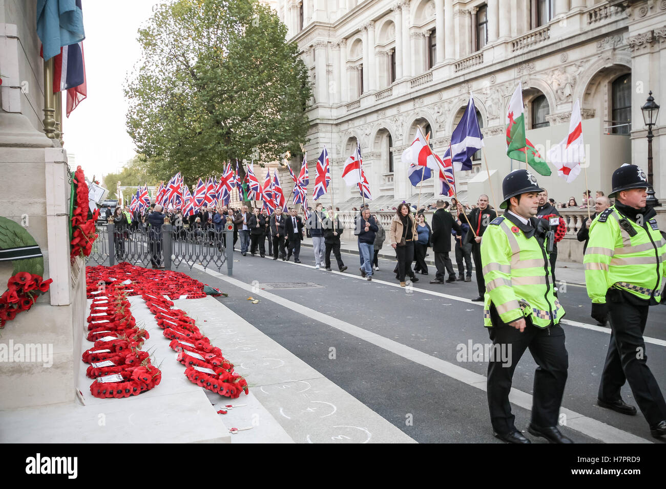 British far-right organisation: The National Front (NF) hold their ...