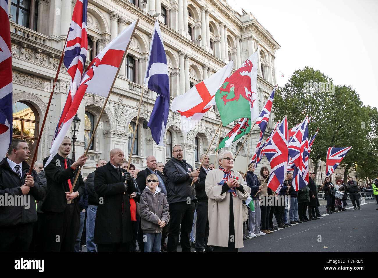 British far-right organisation: The National Front (NF) hold their ...