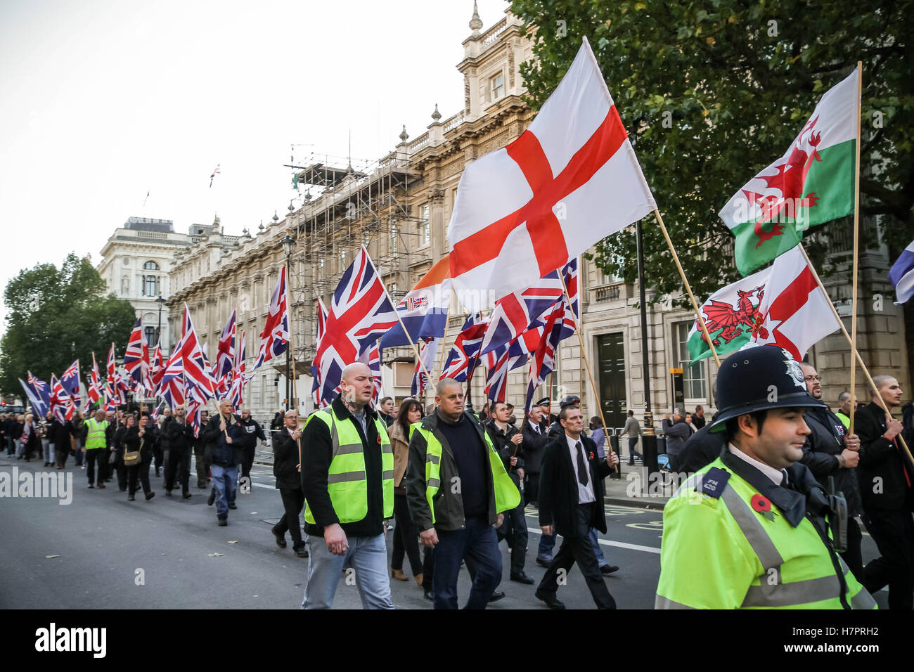 British far-right organisation: The National Front (NF) hold their ...