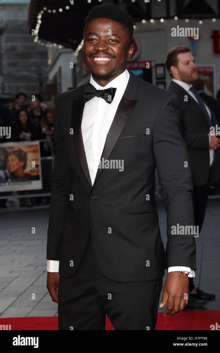 London, UK. Merveille Lukeba at BFI London Film Festival 60th Year ...