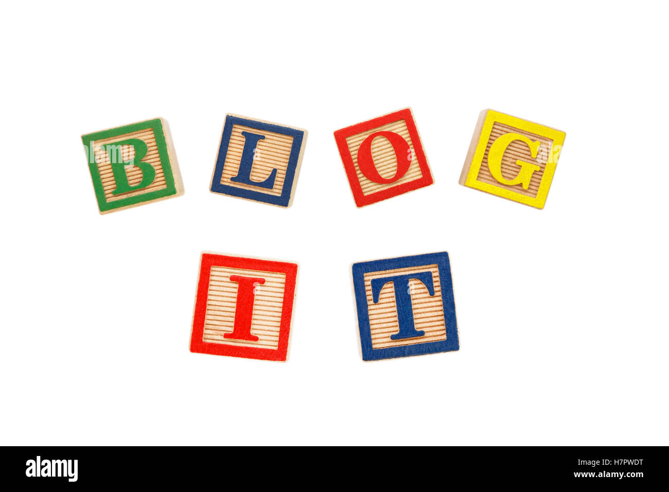 Letter blocks hi-res stock photography and images - Alamy