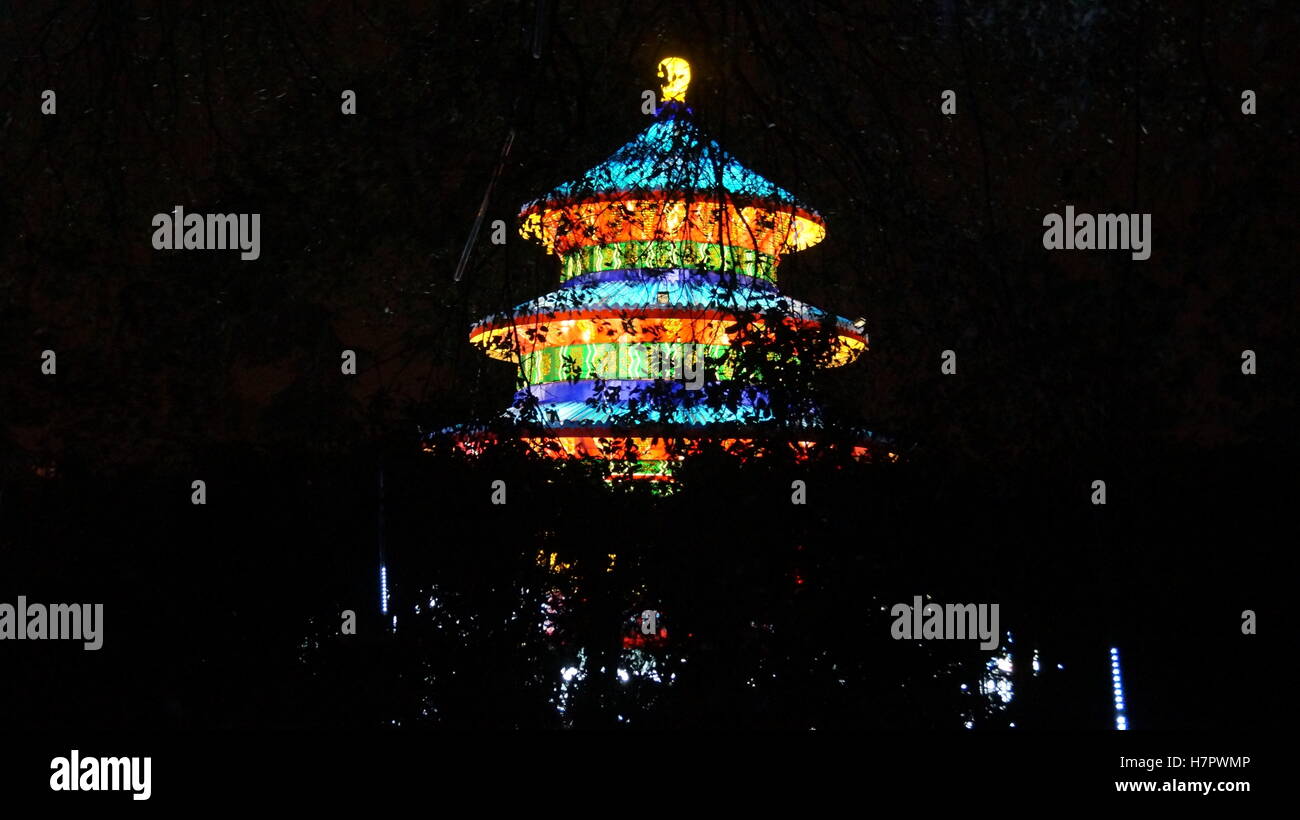 Magical Lantern Festival Stock Photo - Alamy
