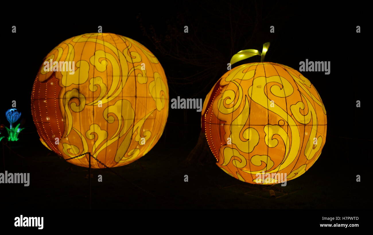 Lumiere light festival london hi-res stock photography and images - Alamy