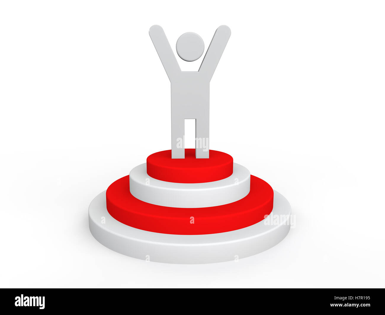 Champion man winner on Cut Out Stock Images & Pictures - Alamy