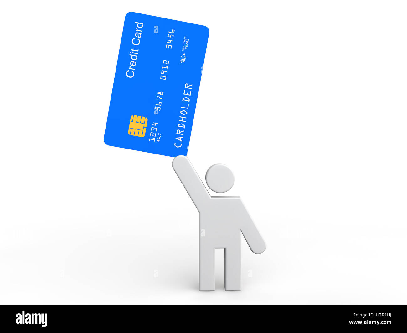 3d man holding credit card Stock Photo - Alamy 3d man holding credit card Stock Photo - Alamy