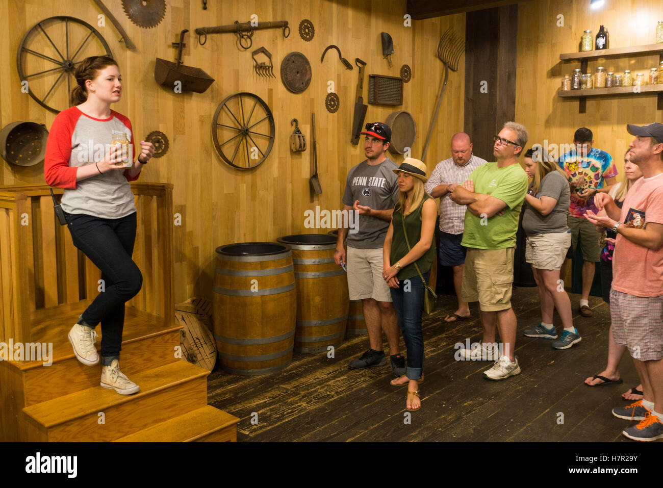 Samuel Adams beer tour Stock Photo - Alamy