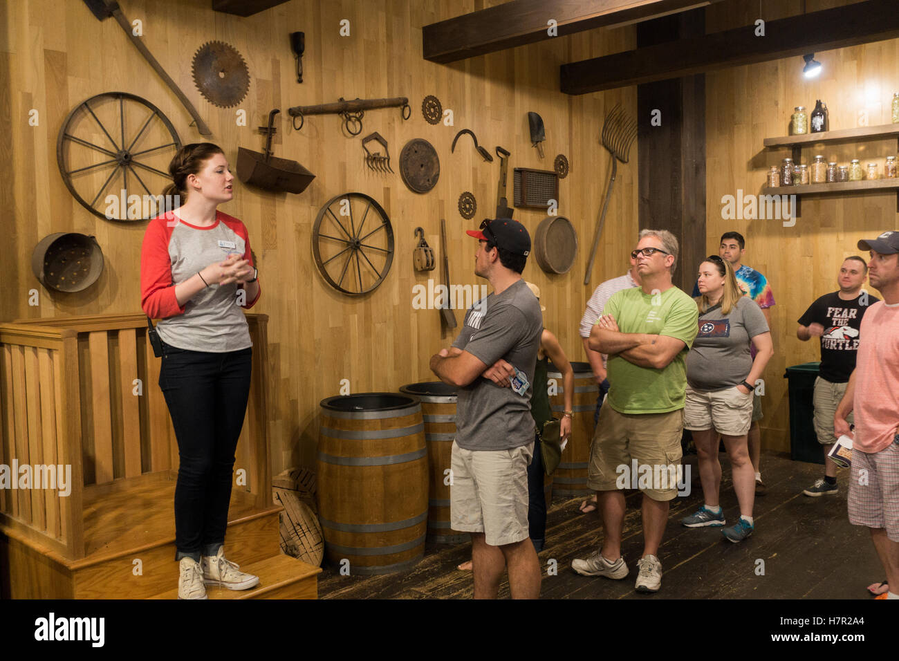 Samuel Adams beer tour Stock Photo - Alamy