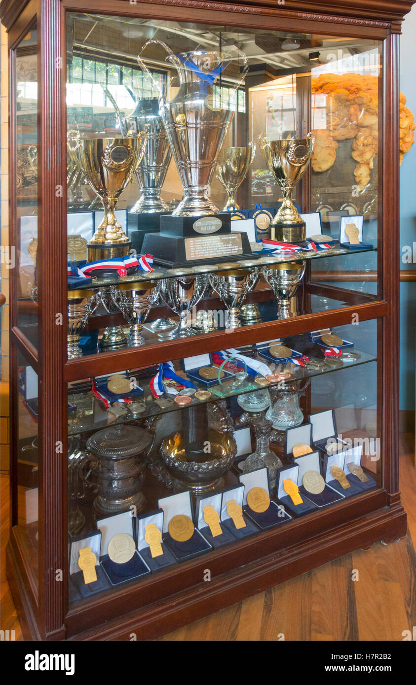 Samuel Adams beer tour Sam brewery craft store Stock Photo - Alamy