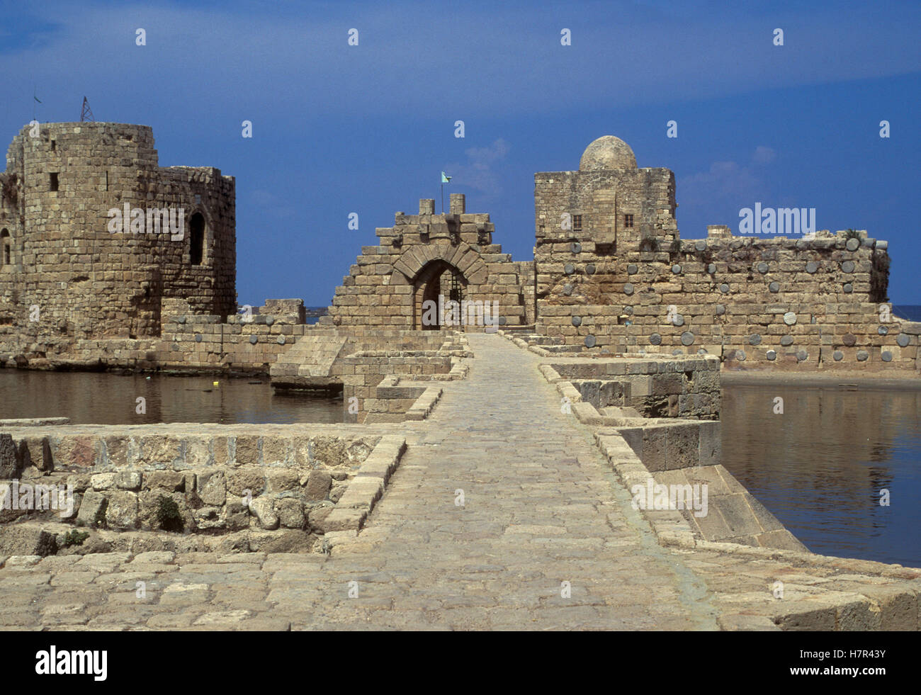Lebanon sidon roman site ruins hi-res stock photography and images - Alamy