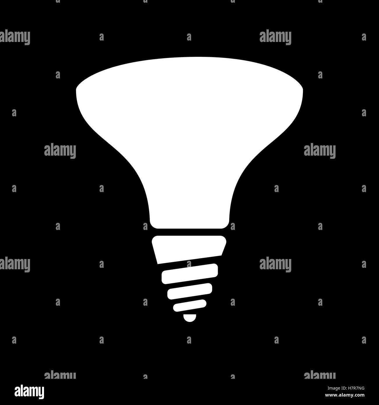 The halogen bulb icon. Lamp and bulb, lightbulb symbol.UI. Web. Logo ...