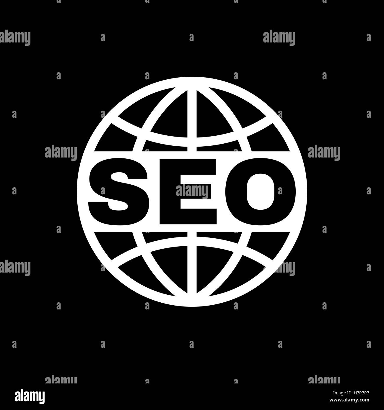 The SEO icon. WWW and browser, development, seo symbol. UI. Web. Logo ...