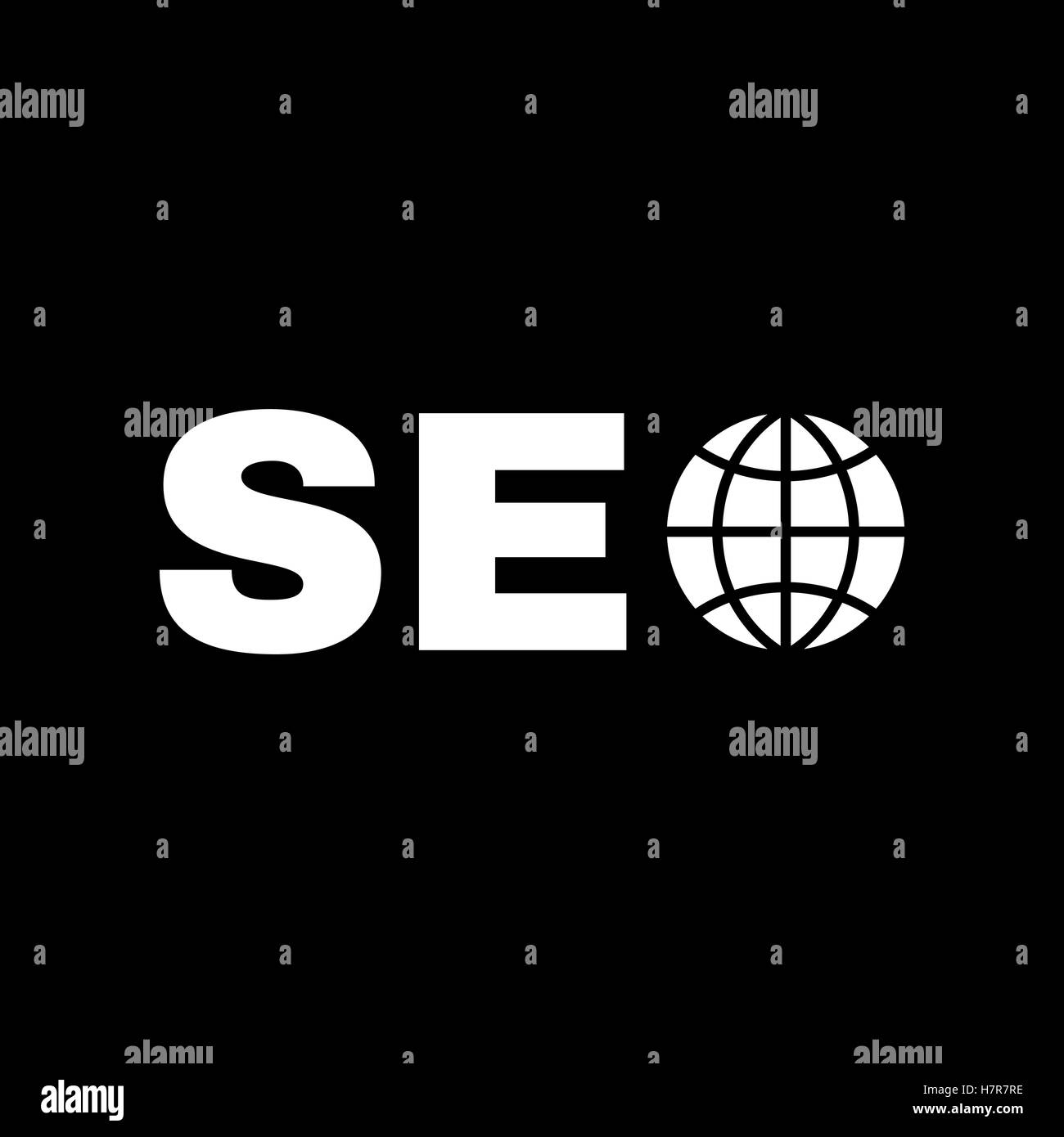 The SEO icon. WWW and browser, development, seo symbol. UI. Web. Logo ...
