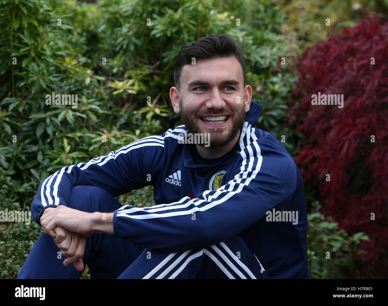 Scotland player Robert Snodgrass during the media day at Mar Hall ...