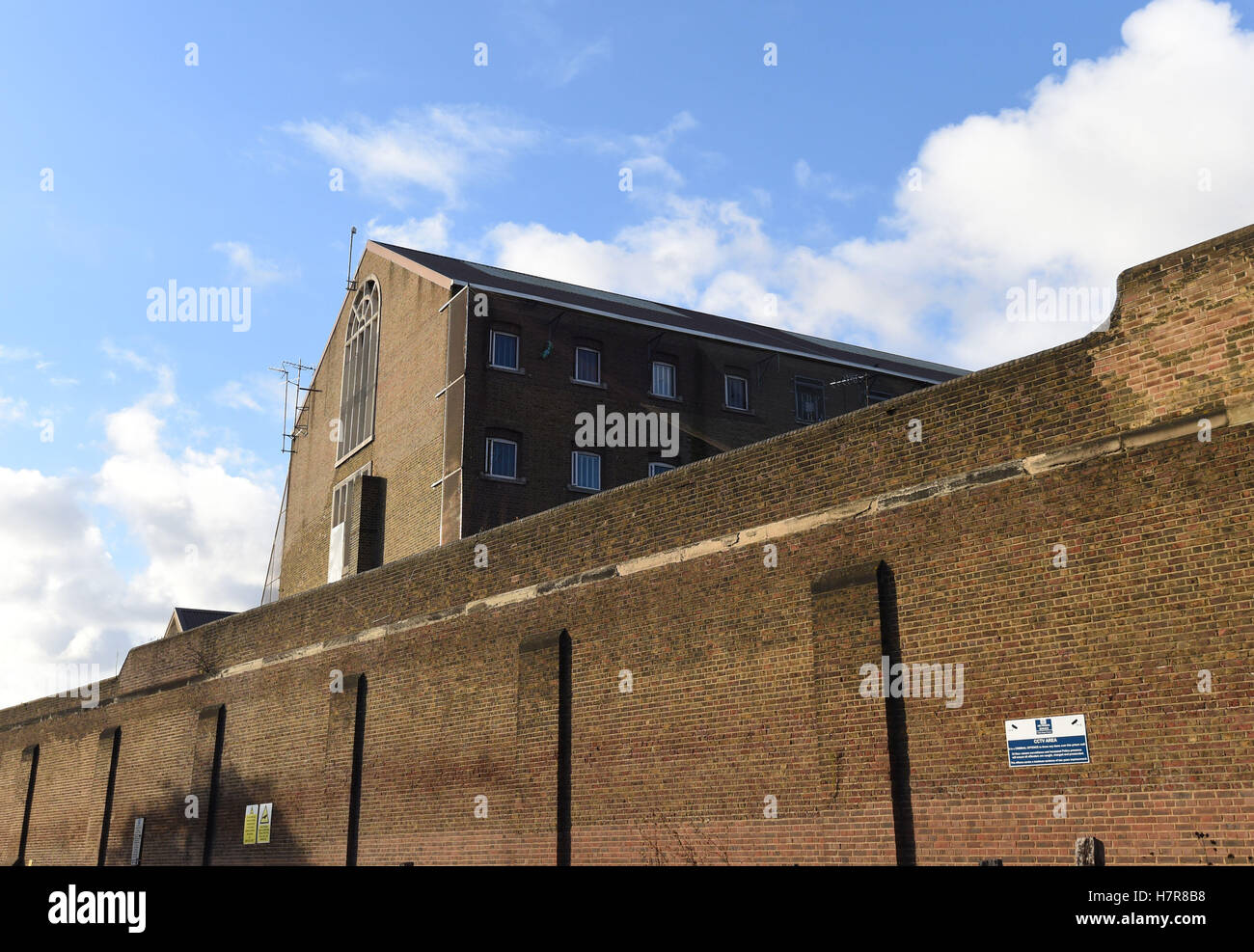 A general view of Pentonville Prison, north London, where two inmates ...