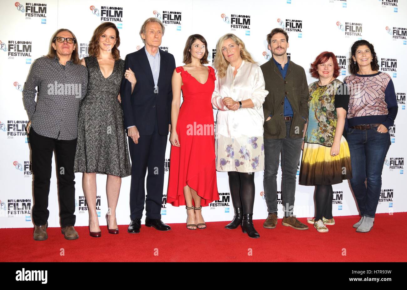 London, UK. 131016. Gemma Arterton and Cast at the London Film Festival ...