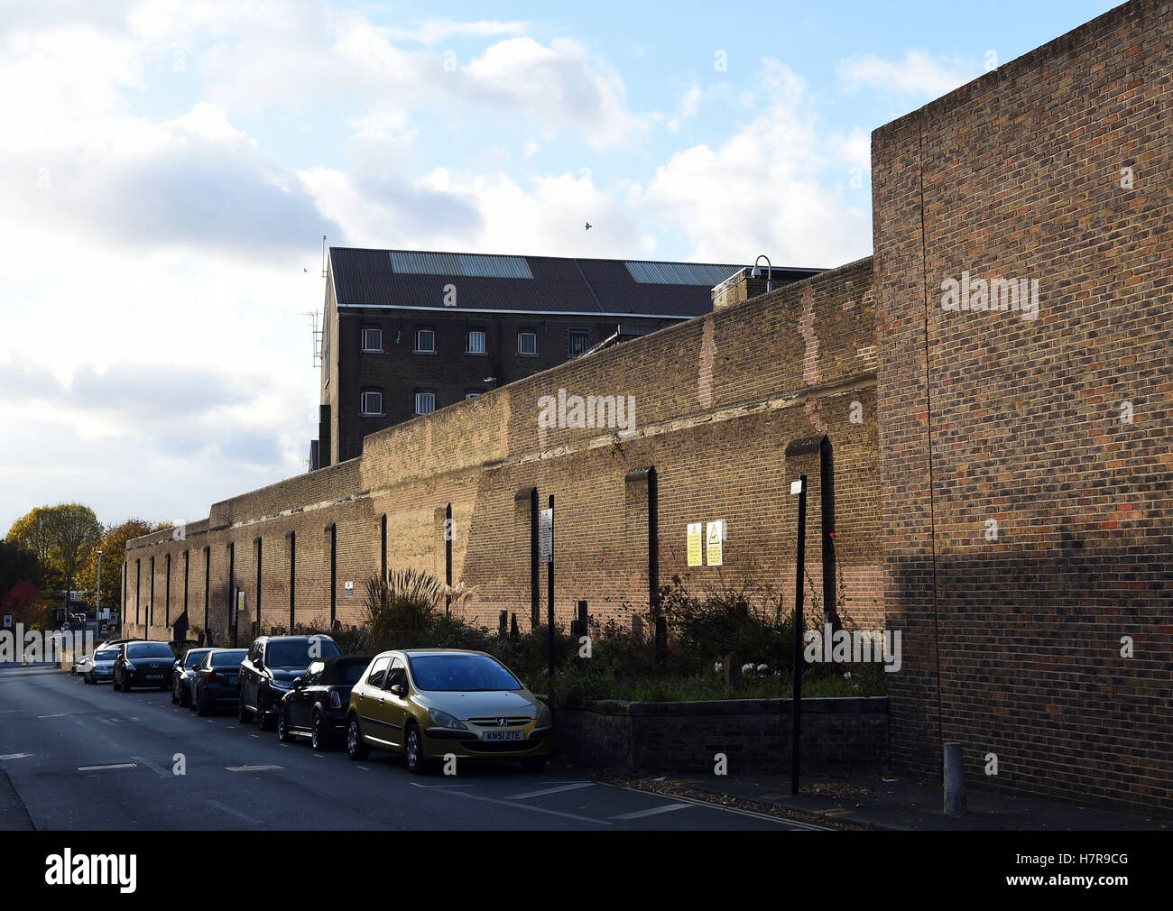 A general view of Pentonville Prison, north London, where two inmates ...