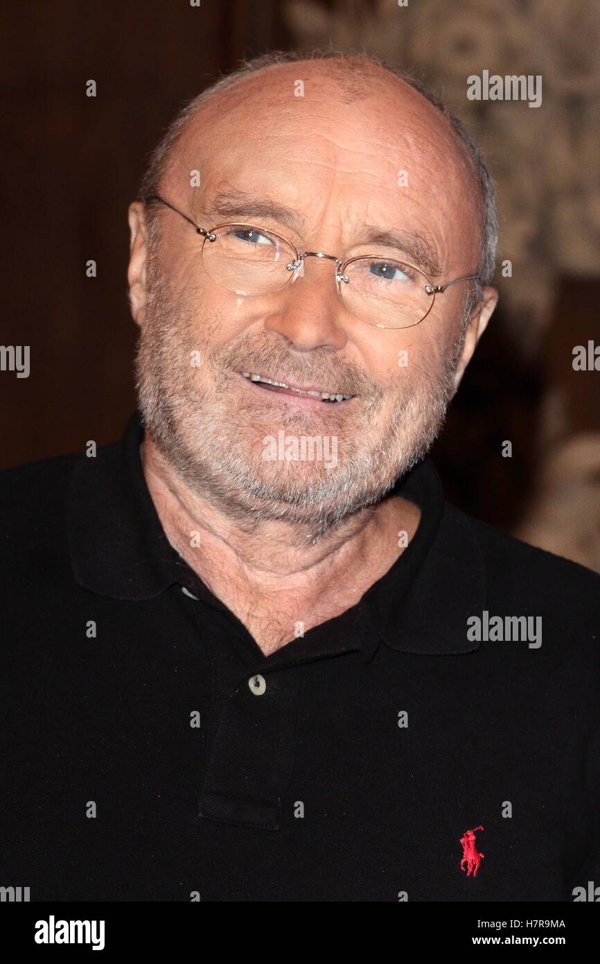 London, UK. Phil Collins attends photocall to celebrate the launch of ...