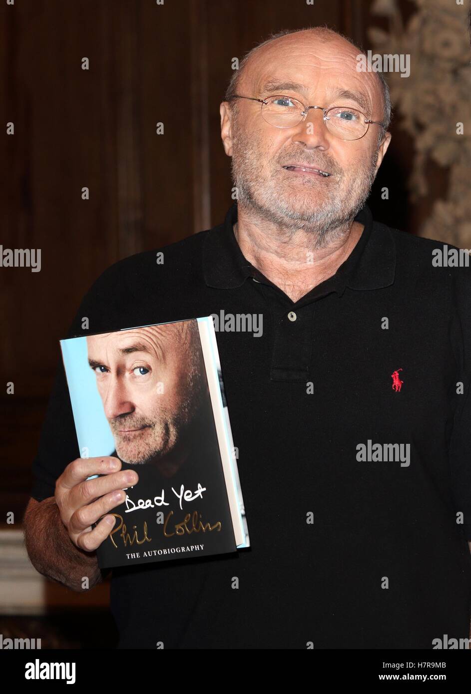 London, UK. Phil Collins attends photocall to celebrate the launch of ...