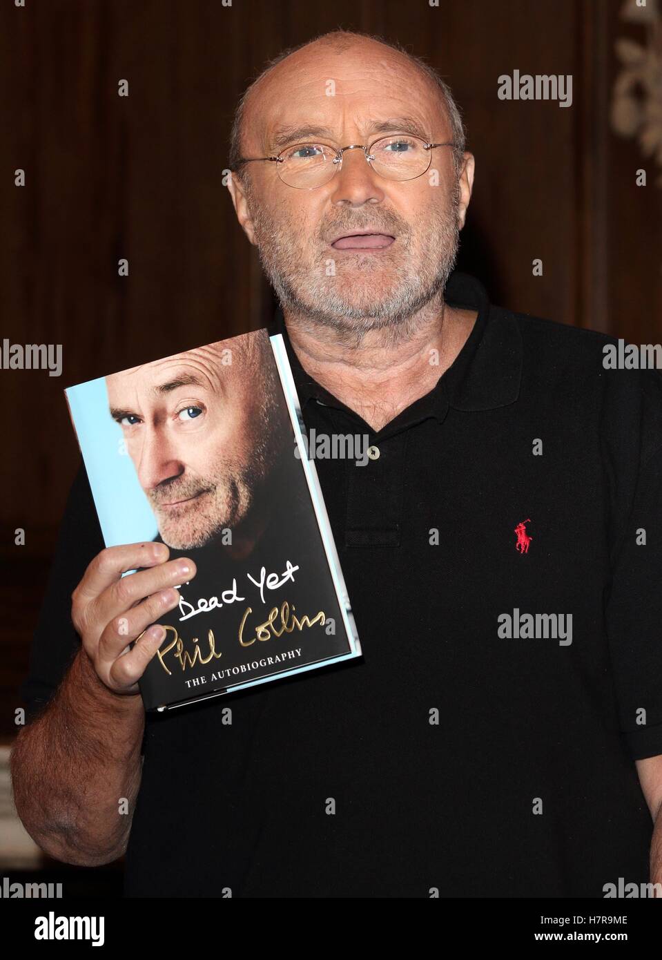 London, UK. Phil Collins attends photocall to celebrate the launch of ...