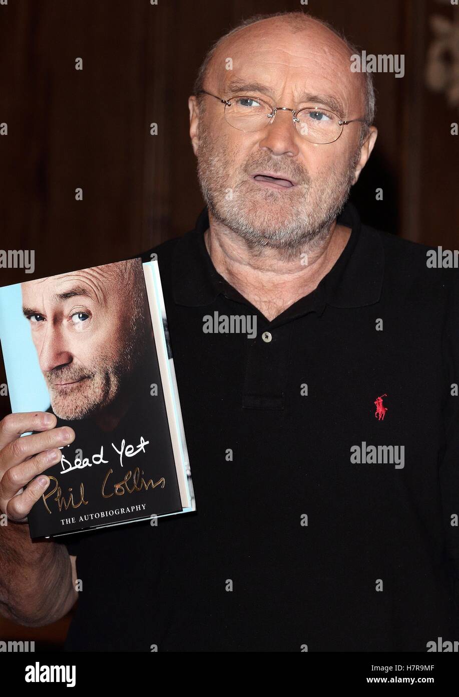 London, UK. Phil Collins attends photocall to celebrate the launch of ...