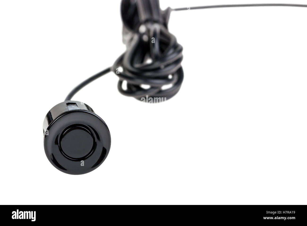 Electronic collection - Remote detector car parking sensor isolated on ...