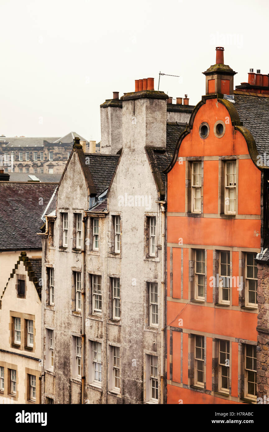 Image of traditional Edinburgh architecture Stock Photo - Alamy