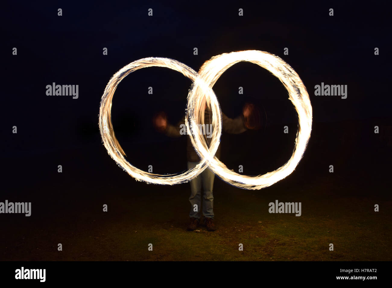 Poi Spinning Stock Photos & Poi Spinning Stock Images - Alamy