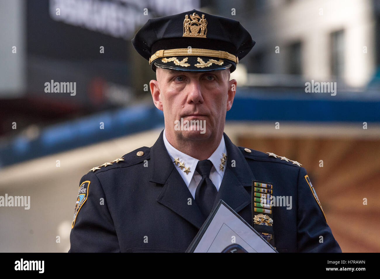 New York City, USA. 7th Nov, 2016. NYPD Counterterrorism Chief James ...