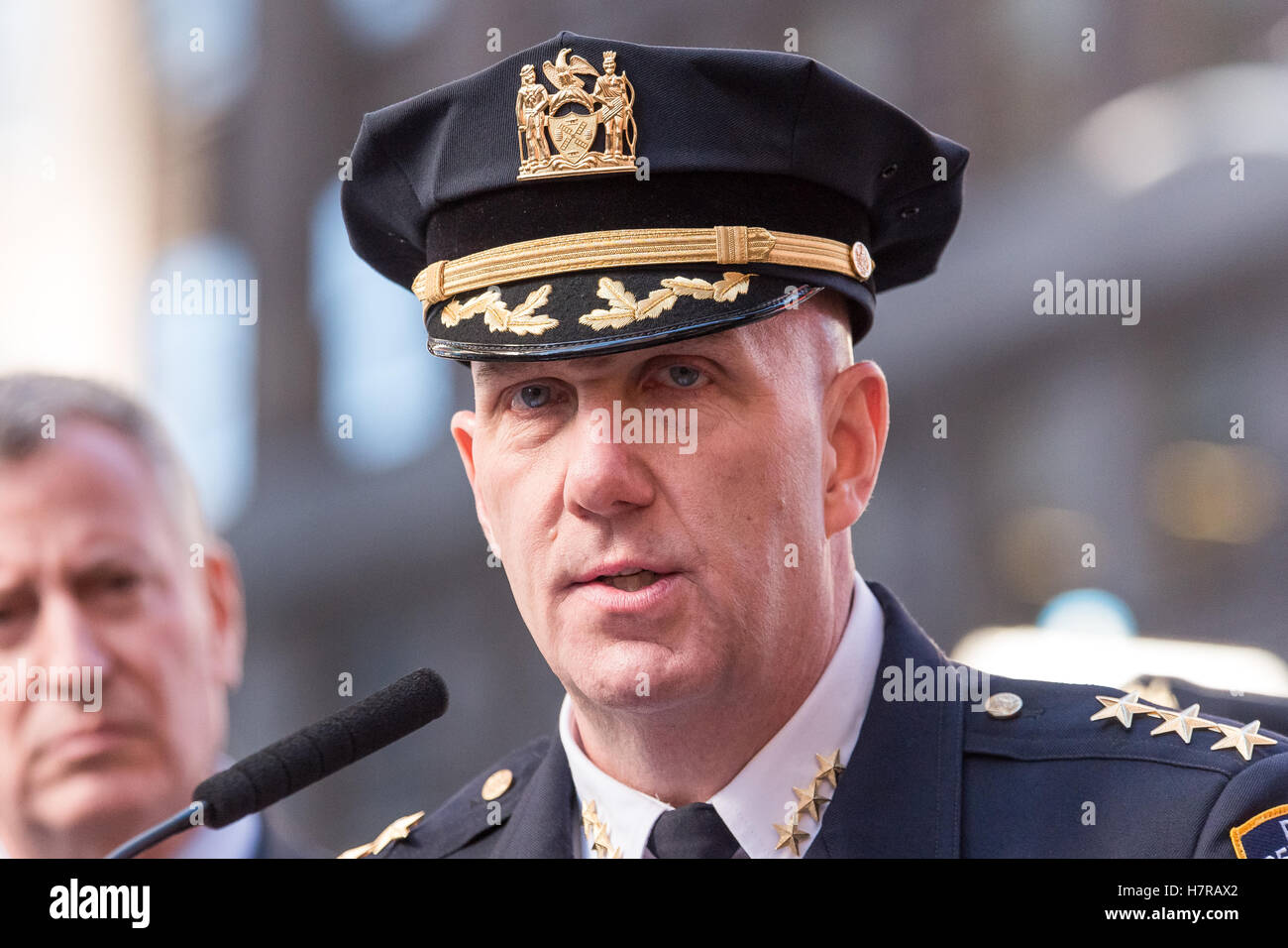 New York City, USA. 7th Nov, 2016. NYPD Counterterrorism Chief James ...