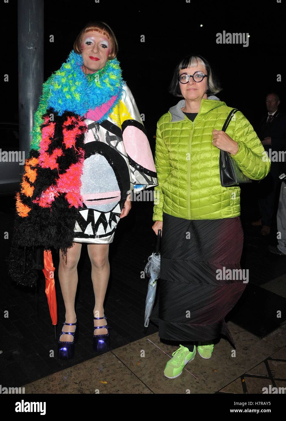 London, UK 171016 Grayson Perry and Philippa Perry at the Red Women of ...