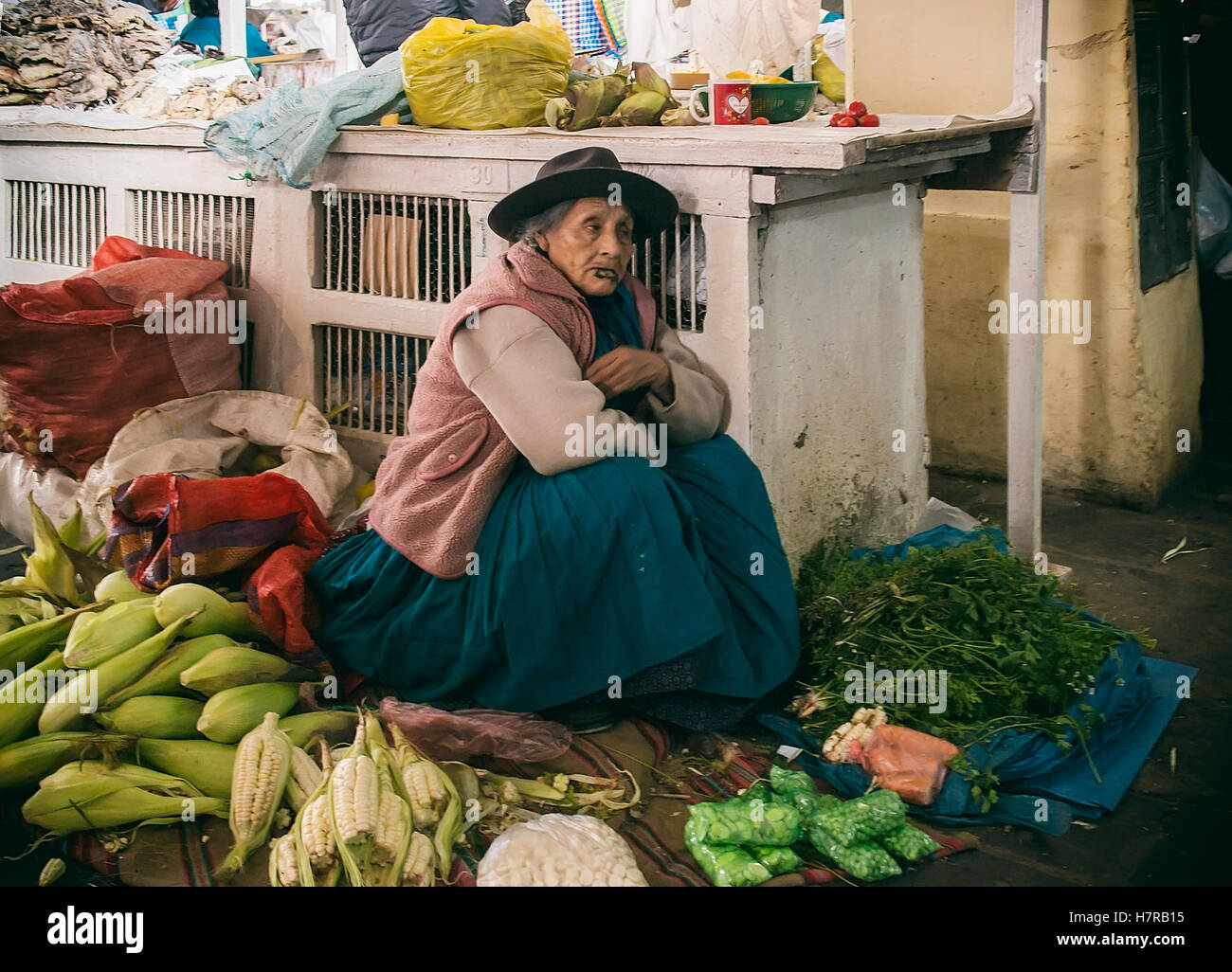 Historic vegetable and meat market hi-res stock photography and images ...