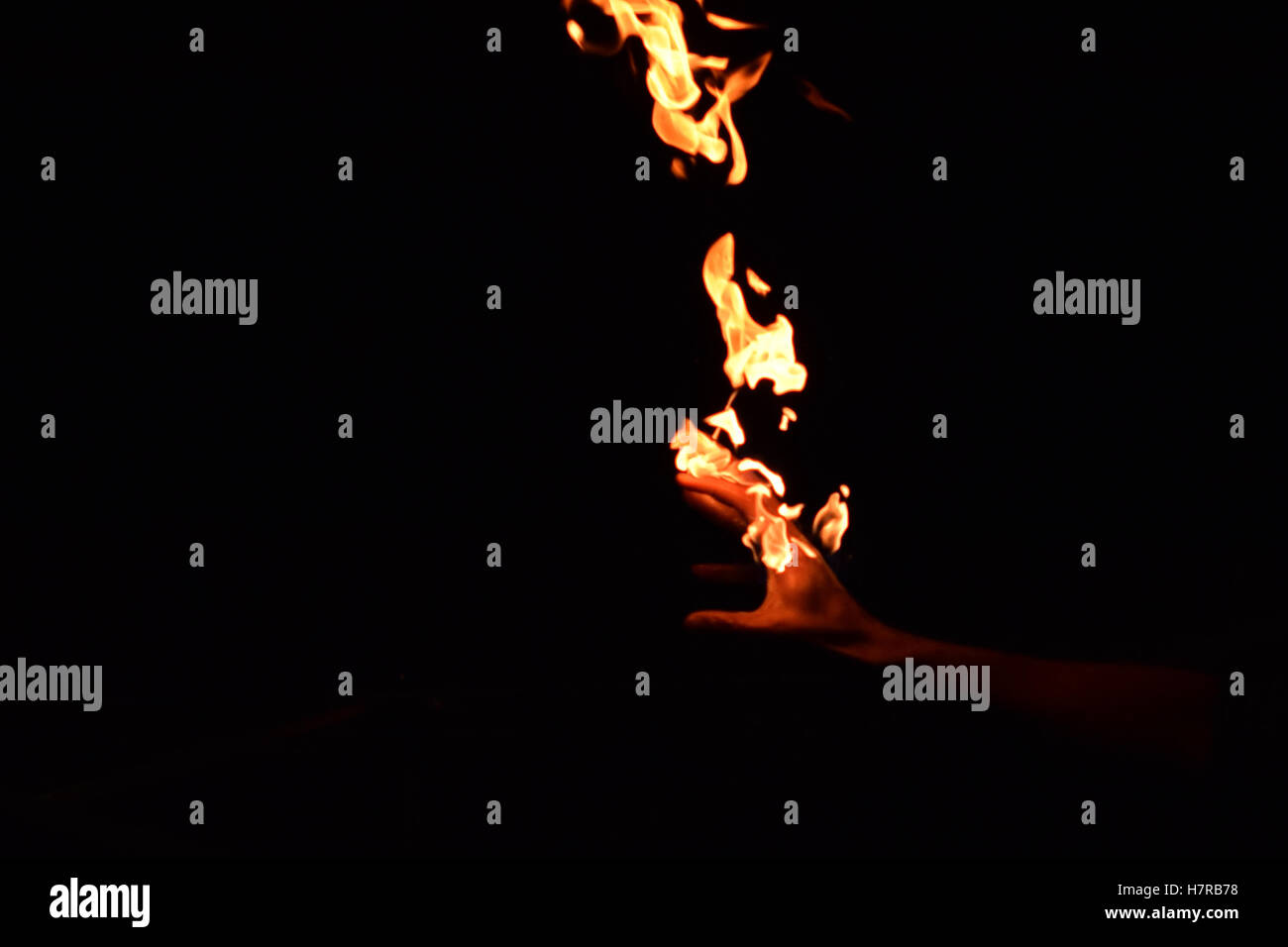 Burning off flammable bubbles from hi-res stock photography and images ...