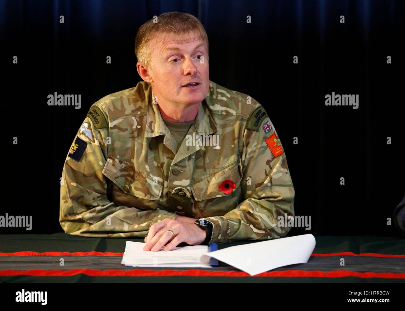 Major General Alastair Dickinson, Director of Army Basing announces the ...