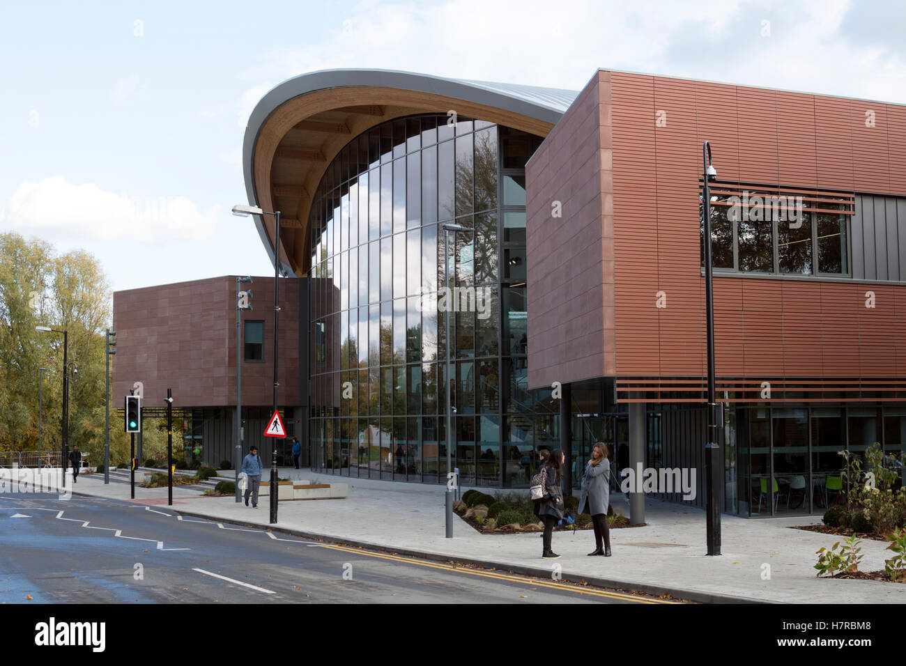 The Oculus Building, Warwick University, England, UK Stock Photo - Alamy