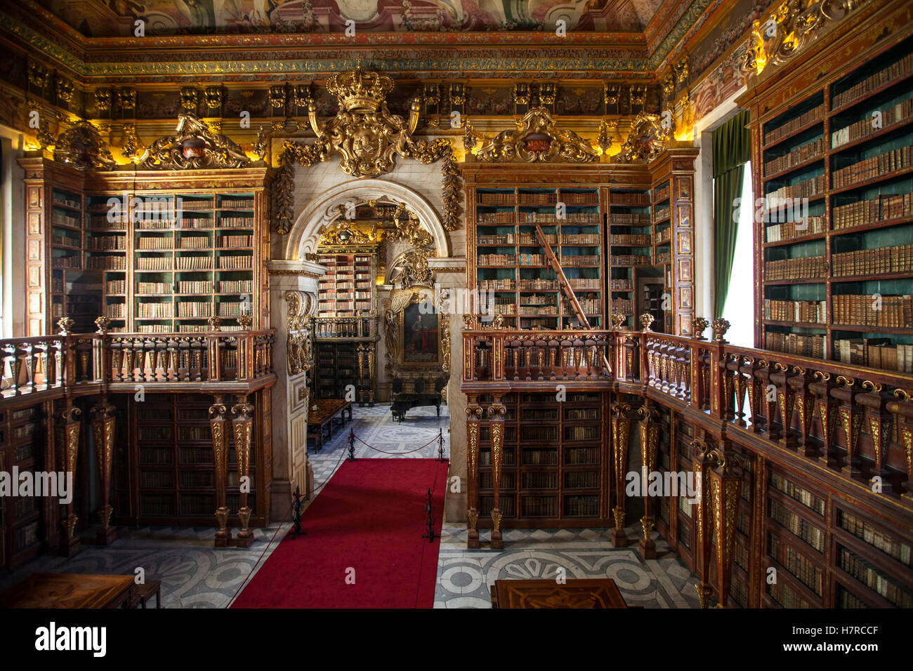 The Joanina Library (Biblioteca Joanina) at University of Coimbra ...