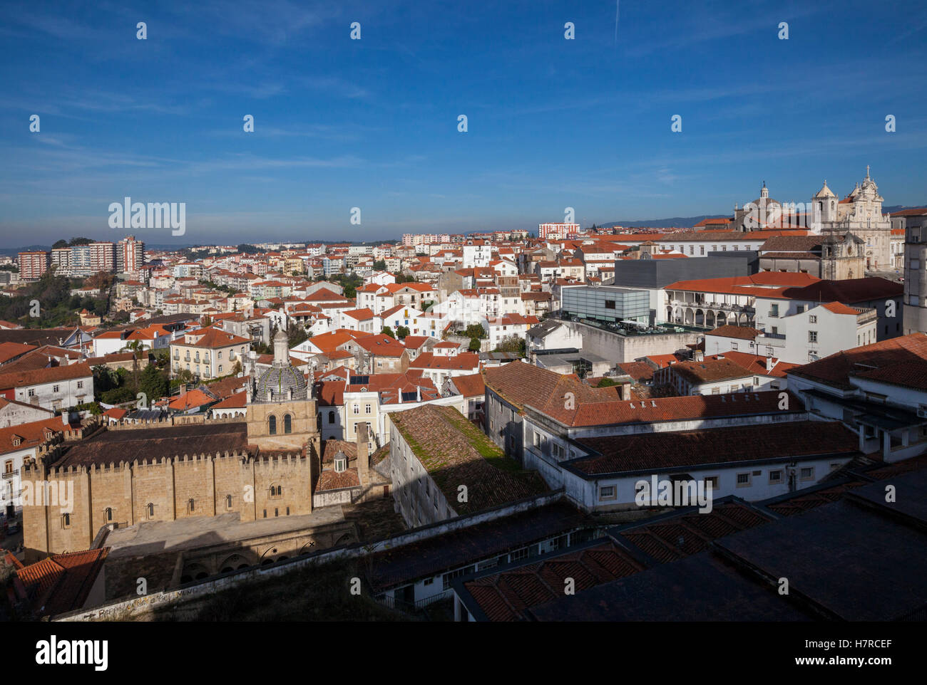 Aerial view coimbra city hi-res stock photography and images - Alamy
