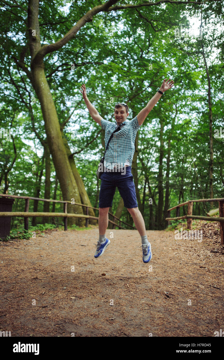 Man next to a tree hi-res stock photography and images - Alamy