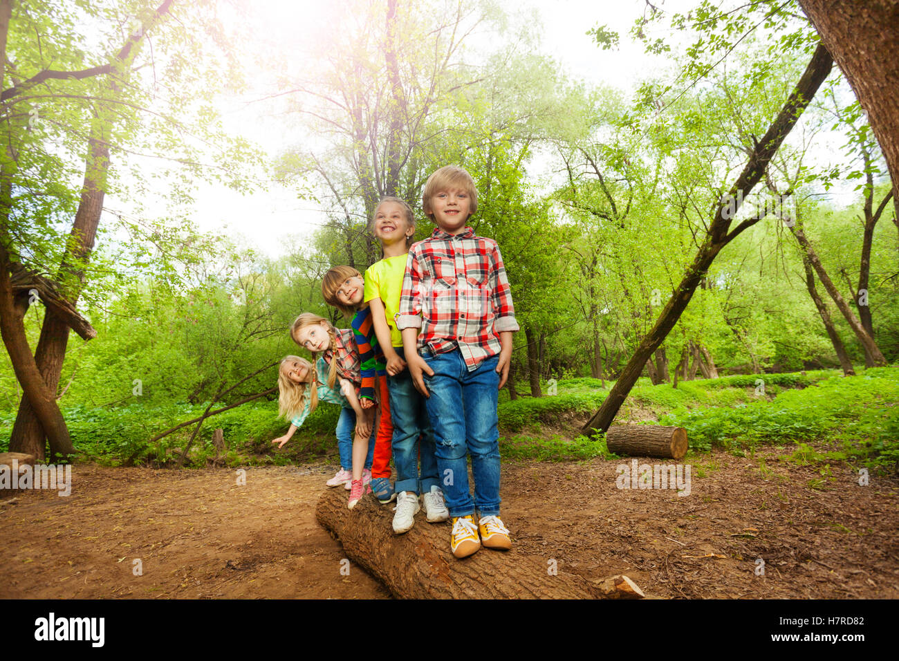 Portrait boy scout standing smiling hi-res stock photography and images ...