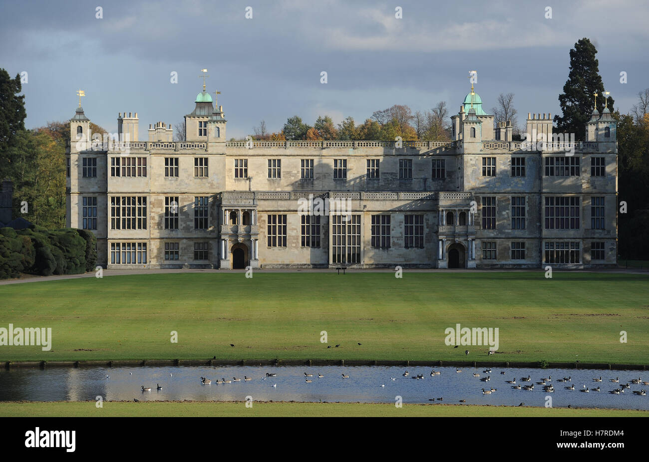 Audley End House in Saffron Walden, Essex Stock Photo - Alamy