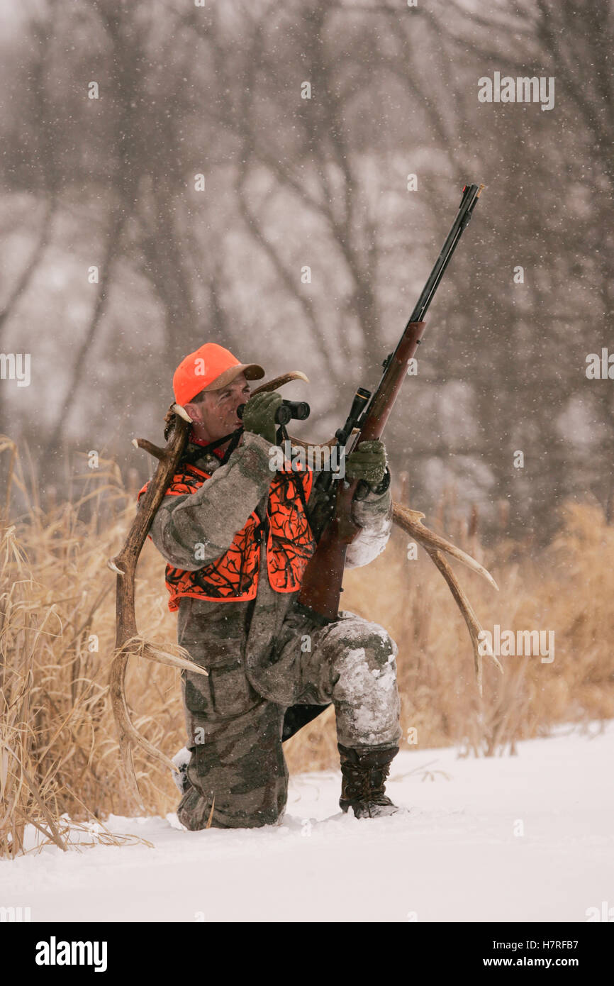 Modern Muzzleloader Rifle Stock Photo - Alamy