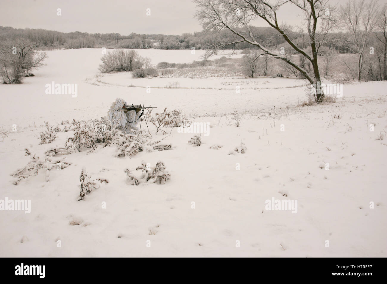 Snow Ghillie Suits