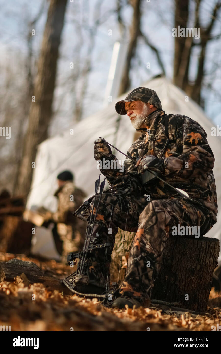 Preparing To Go Hunting Stock Photo - Alamy