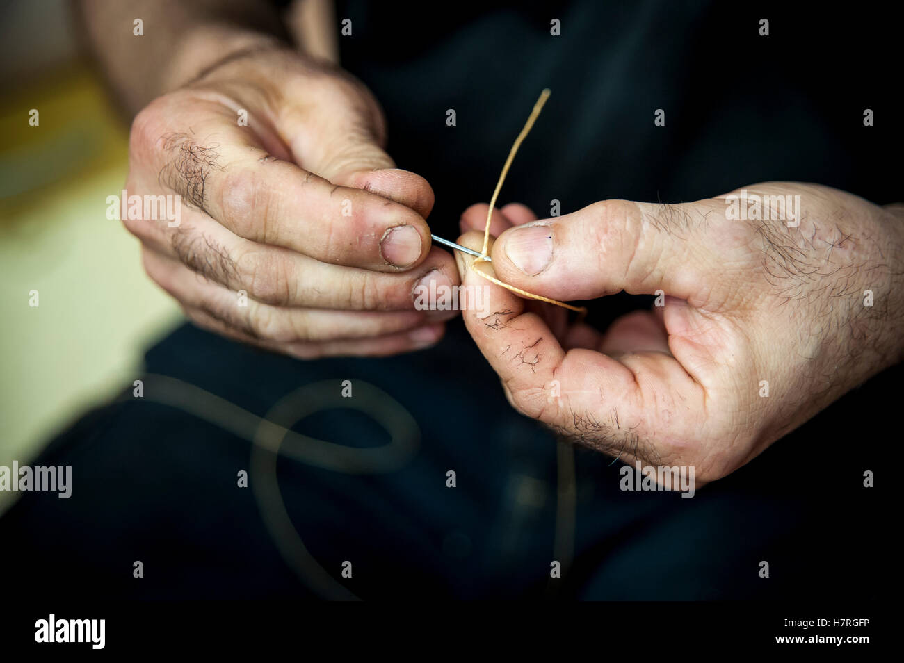 Threading the needle hi-res stock photography and images - Alamy