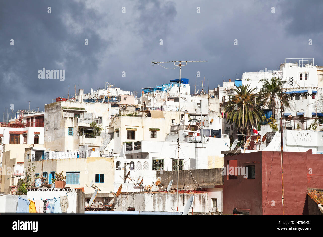 View of Tangier medina; Tangier, Morocco Stock Photo - Alamy