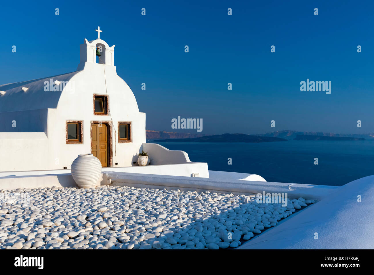 Church; Fira, Santorini, Greece Stock Photo - Alamy