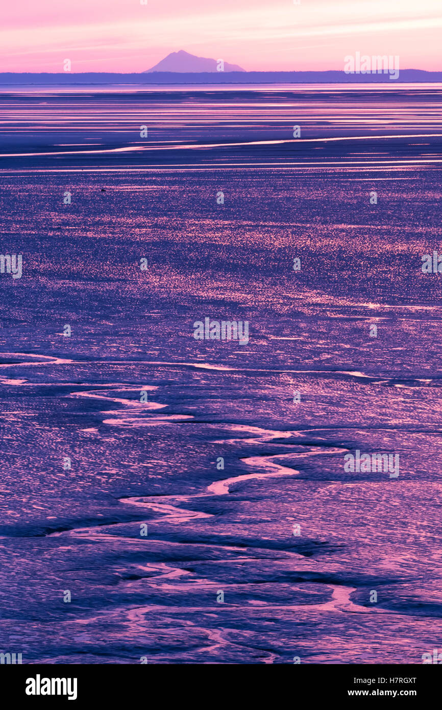 Mud flats in turnagain arm hi-res stock photography and images - Alamy