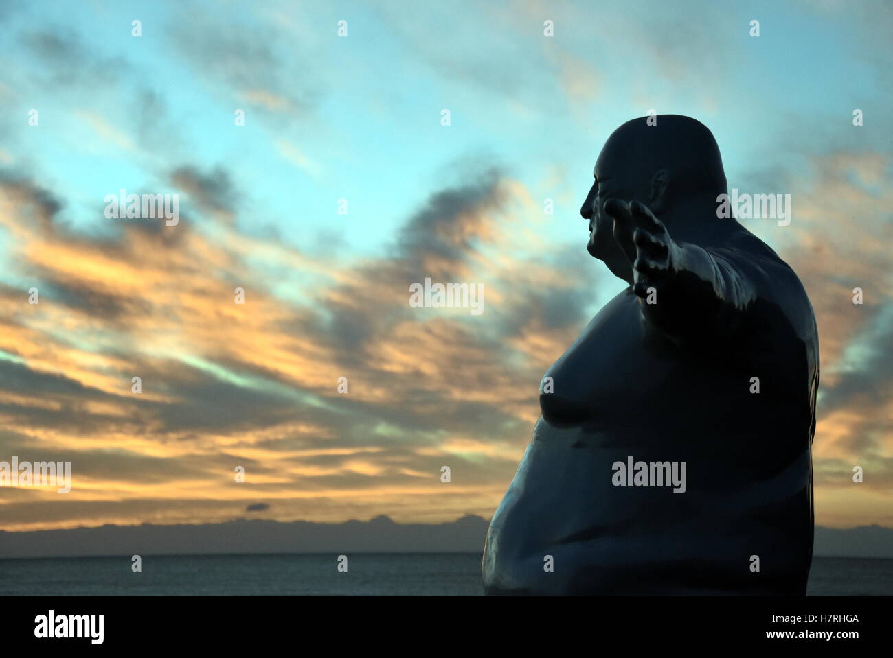 Sydney, Australia - Nov 6, 2016. Cathyann Coady: Dave. Sculpture by the ...