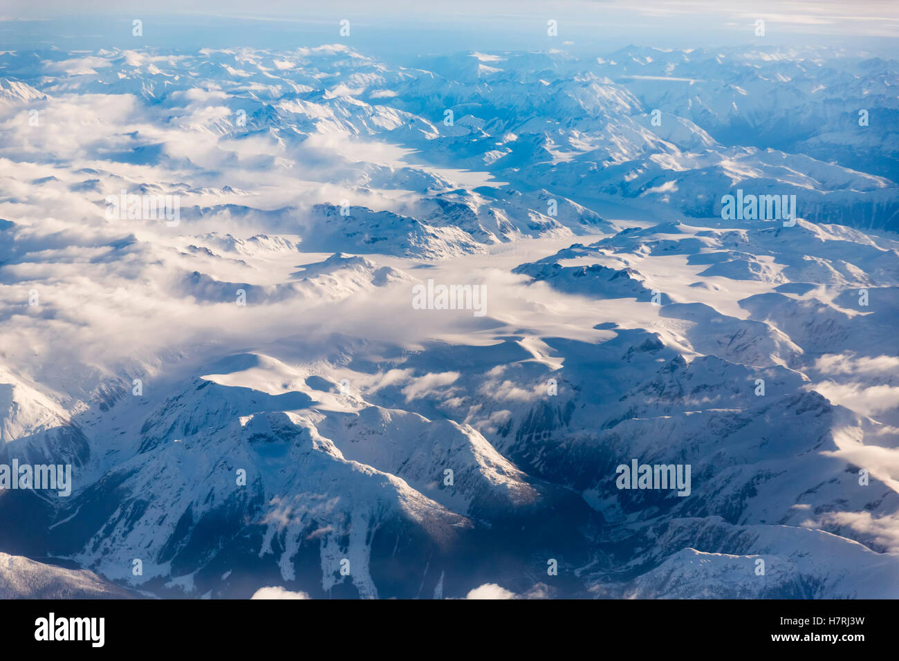 Cascade Mountain Range Aerial